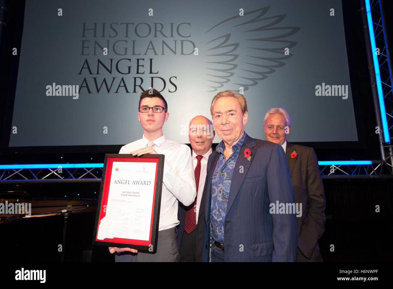 EDITORIAL USE ONLY (Left to right) Josh Aitken-Dunkeld from the Frank ...