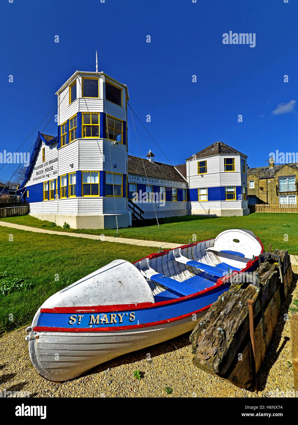 Tynemouth Volunteer Life Brigade Watch House Stock Photo - Alamy