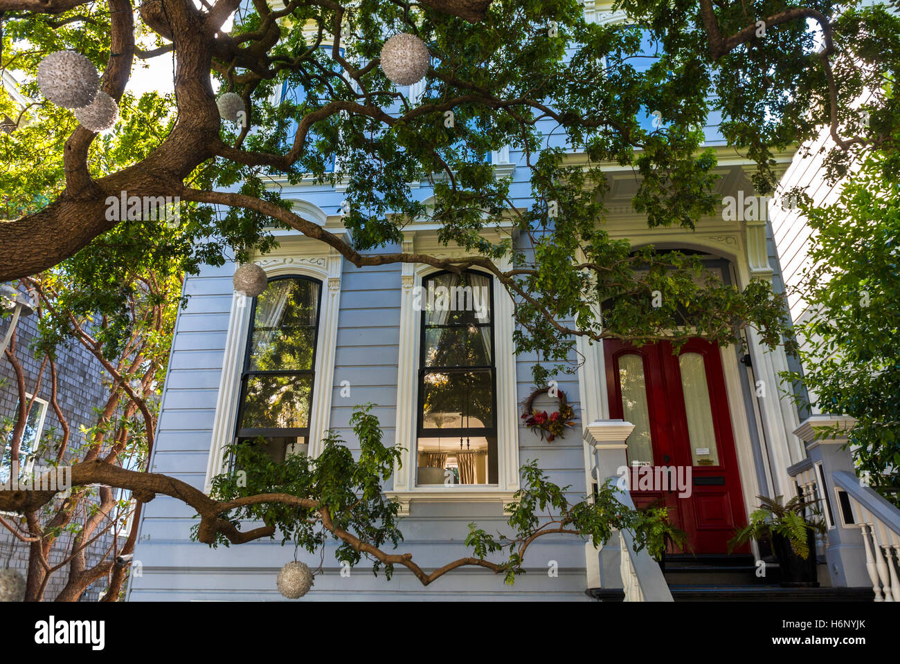 Cottage row san francisco hi-res stock photography and images - Alamy