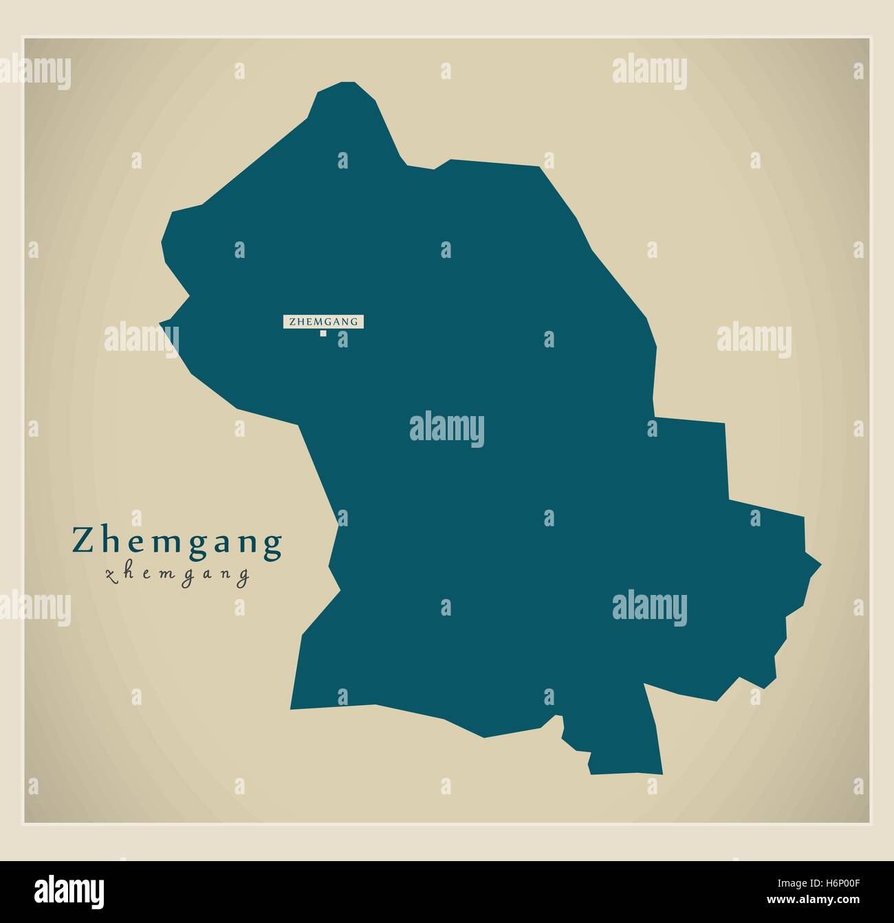 Zhemgang vector map hi-res stock photography and images - Alamy