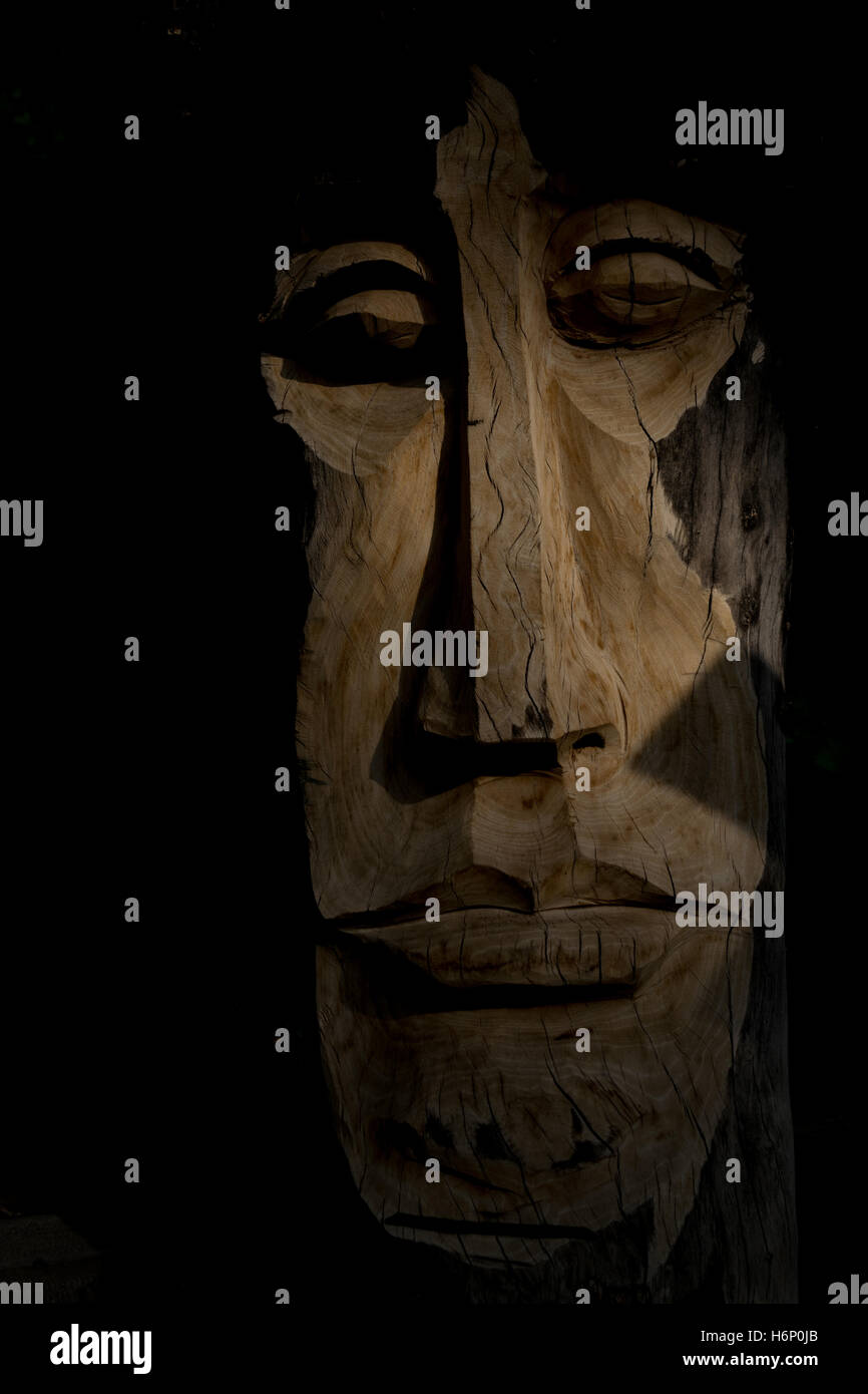 Wooden Face High Resolution Stock Photography and Images - Alamy