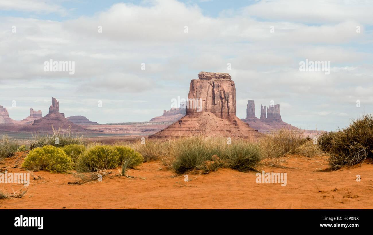 Monument Valley after rain Stock Photo - Alamy