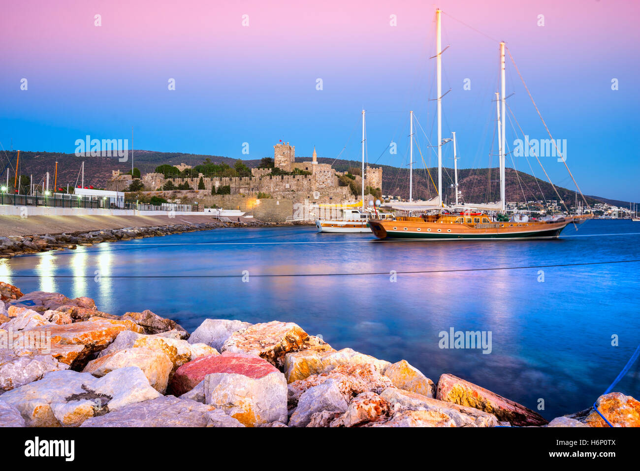 Halicarnassus sunset hi-res stock photography and images - Alamy