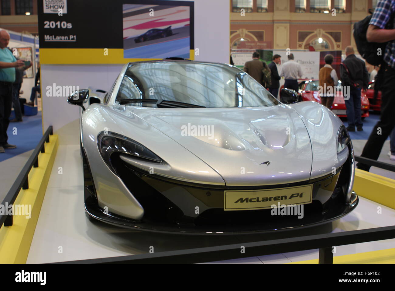 The finest of the classic cars at alexandra palace hi-res stock ...