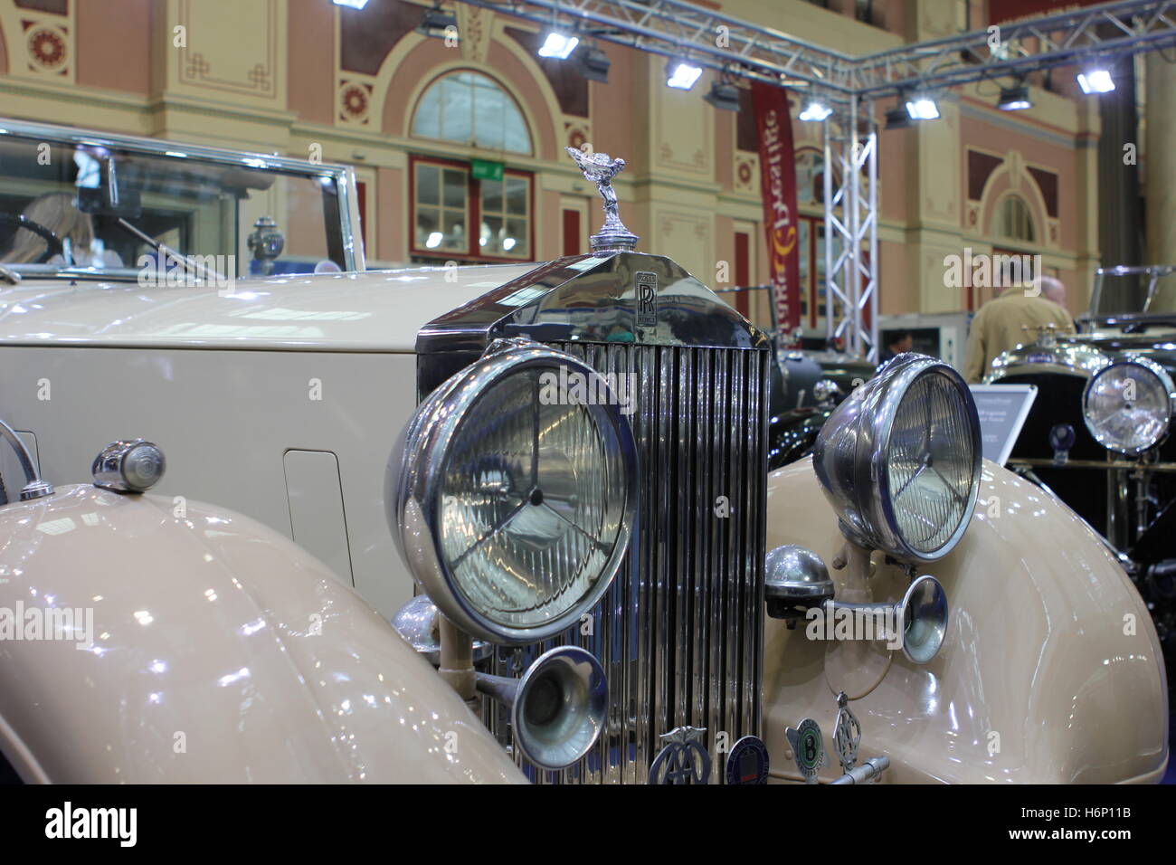 classic car show at Alexandra palace Stock Photo - Alamy