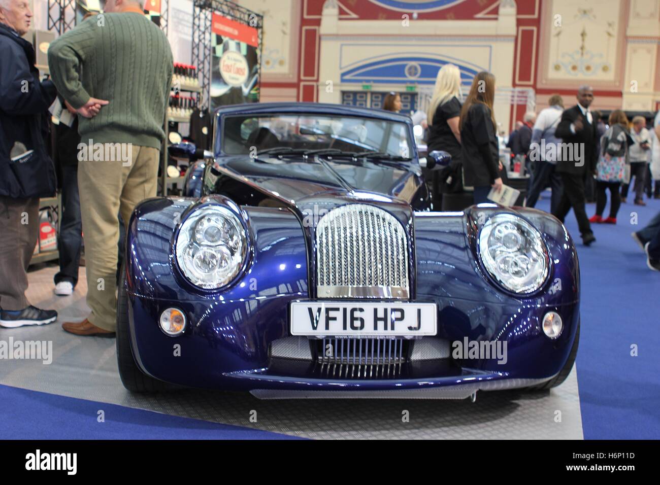 The finest of the classic cars at alexandra palace hi-res stock ...