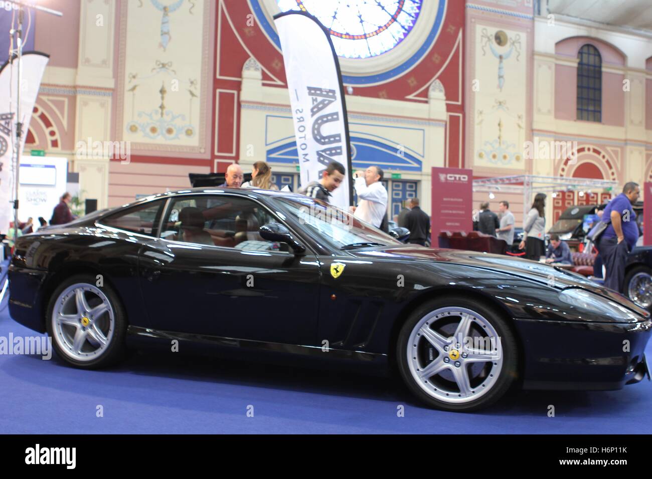 classic car show at Alexandra palace Stock Photo - Alamy