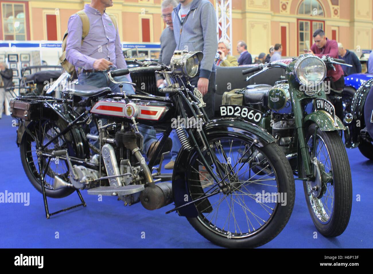 classic car show at Alexandra palace Stock Photo - Alamy