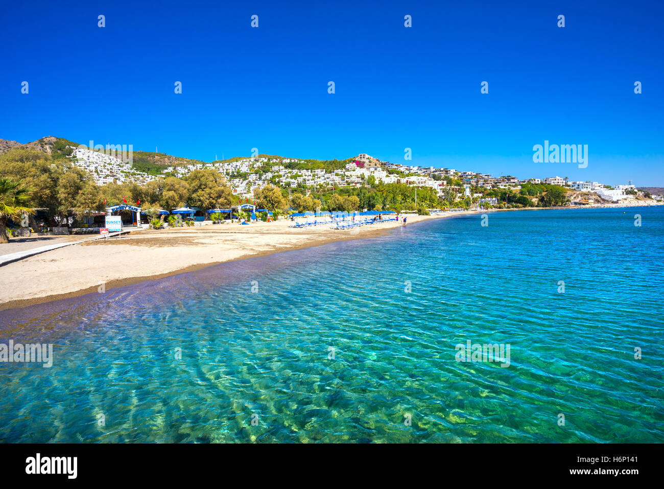 Camel Beach in Bitez, Bodrum, Turkey Stock Photo: 124644353 - Alamy