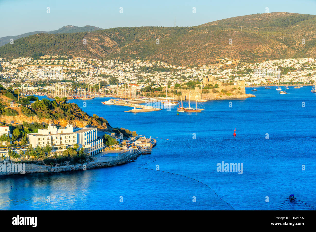 Bodrum boat trip pier hi-res stock photography and images - Alamy