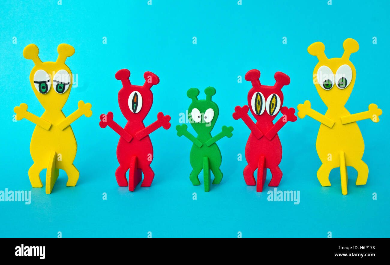 Alien Family Stock Illustration Illustration Of Alien