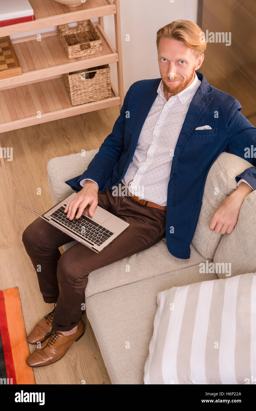 Man rich home office hi-res stock photography and images - Alamy