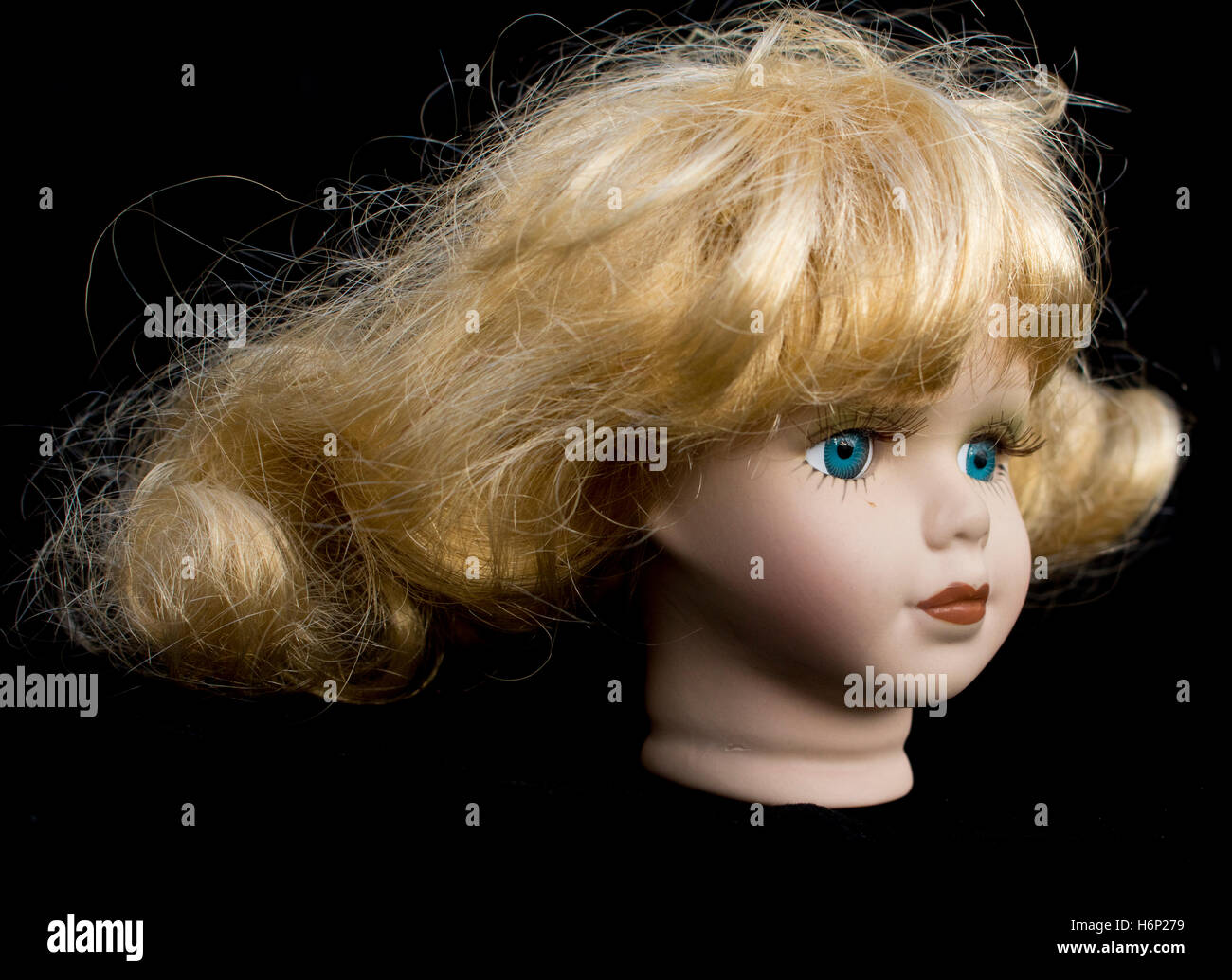 Dolly Head on Plain Background Stock Photo - Alamy
