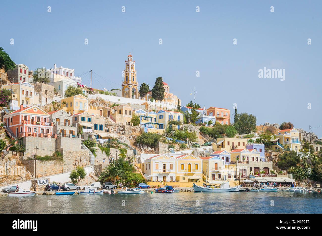Greek island Symi - Greece Stock Photo - Alamy