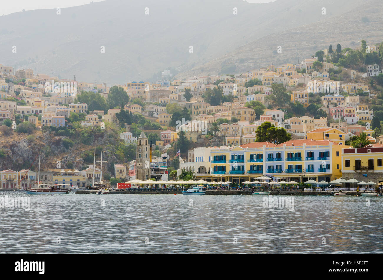 Greek island Symi - Greece Stock Photo - Alamy