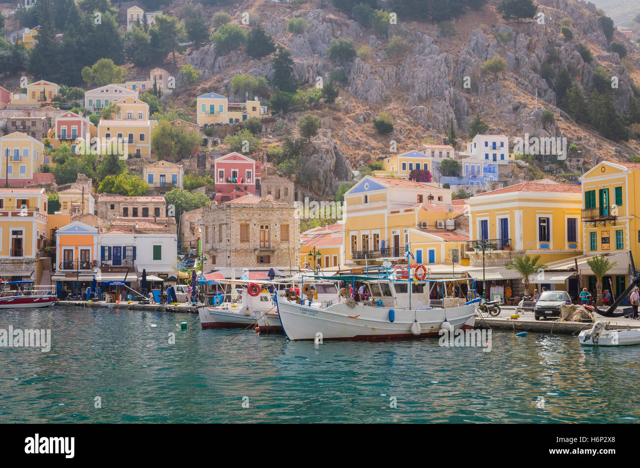 Greek island Symi - Greece Stock Photo - Alamy