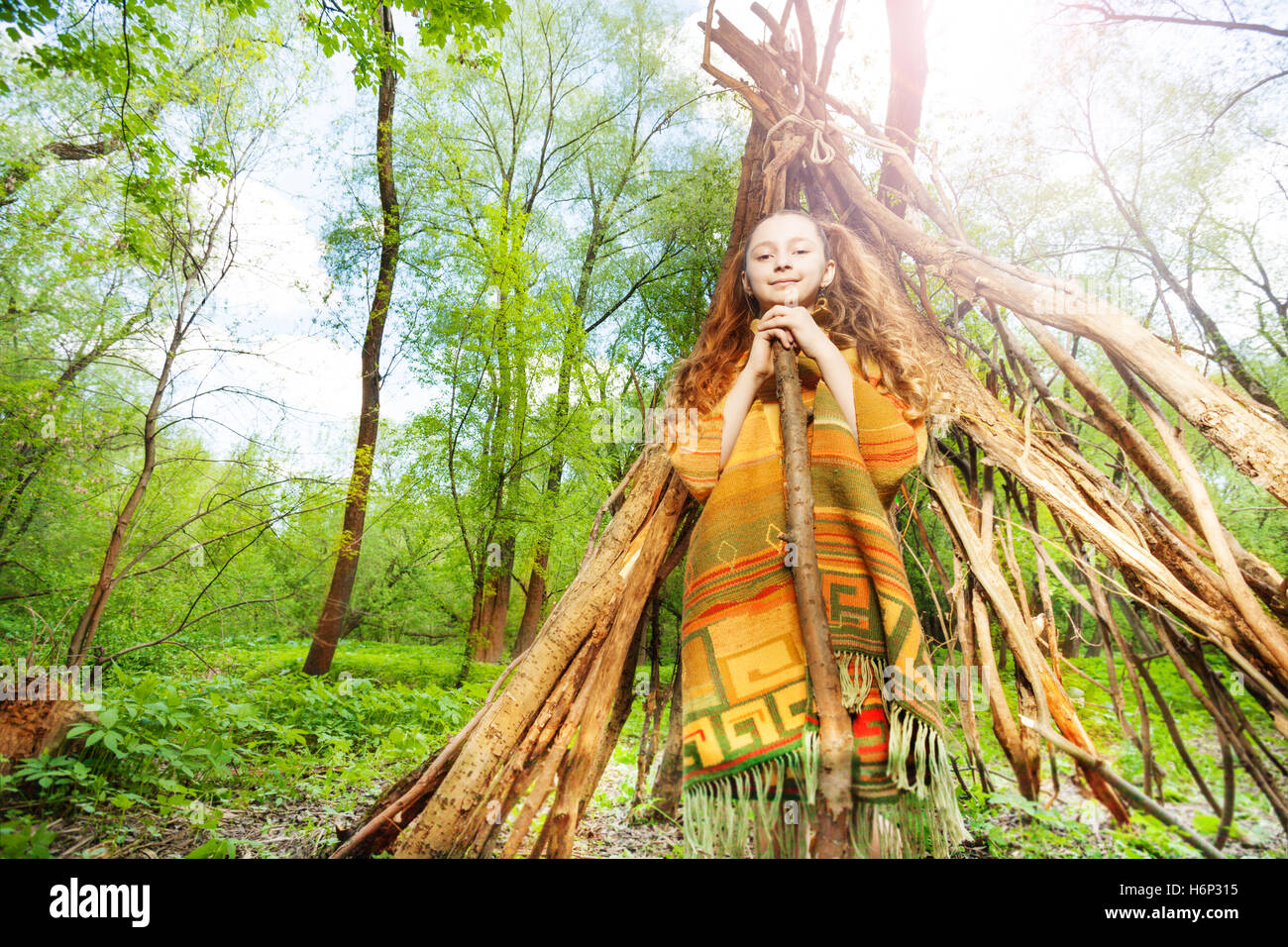 Indian children forest play hi-res stock photography and images - Alamy