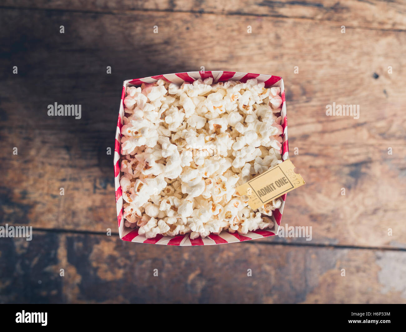 Cinema ticket popcorn hi-res stock photography and images - Alamy