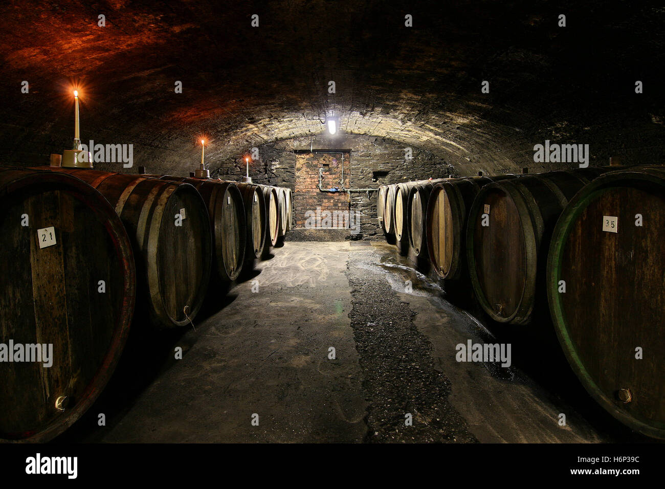 Mosel wine barrel hi-res stock photography and images - Alamy
