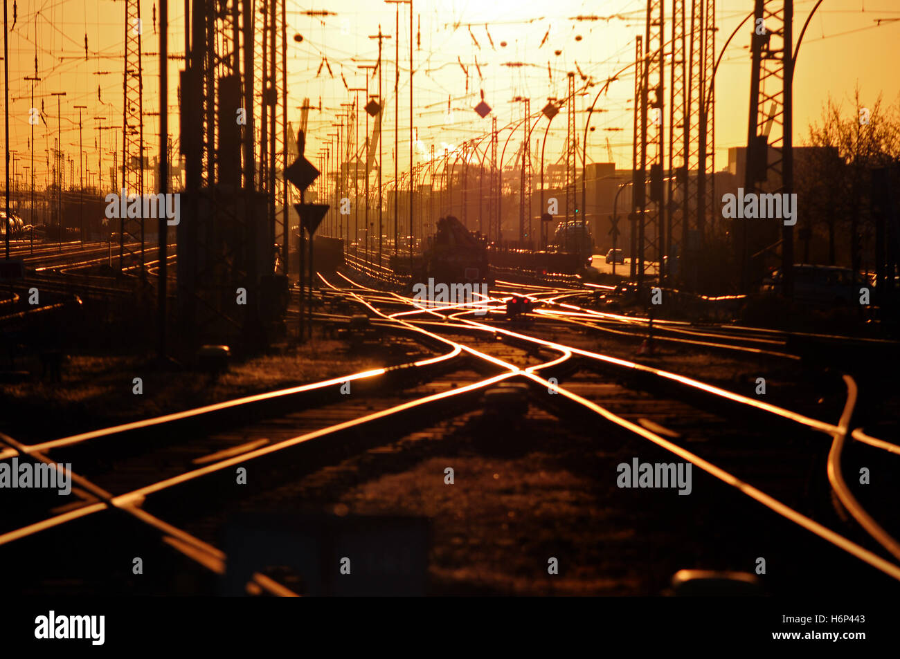 Rail freight depot hi-res stock photography and images - Alamy