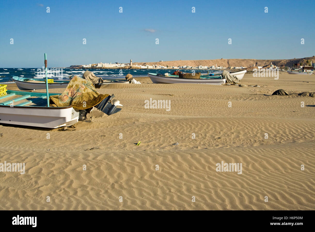 beach in sur,oman Stock Photo - Alamy
