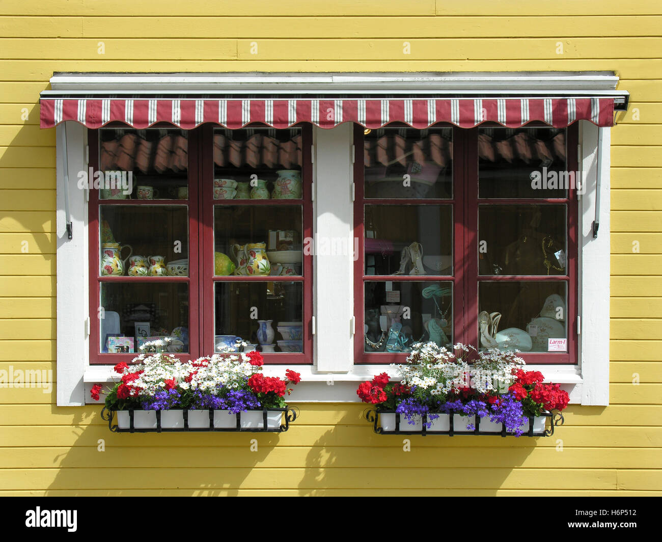 window in mariefred Stock Photo - Alamy