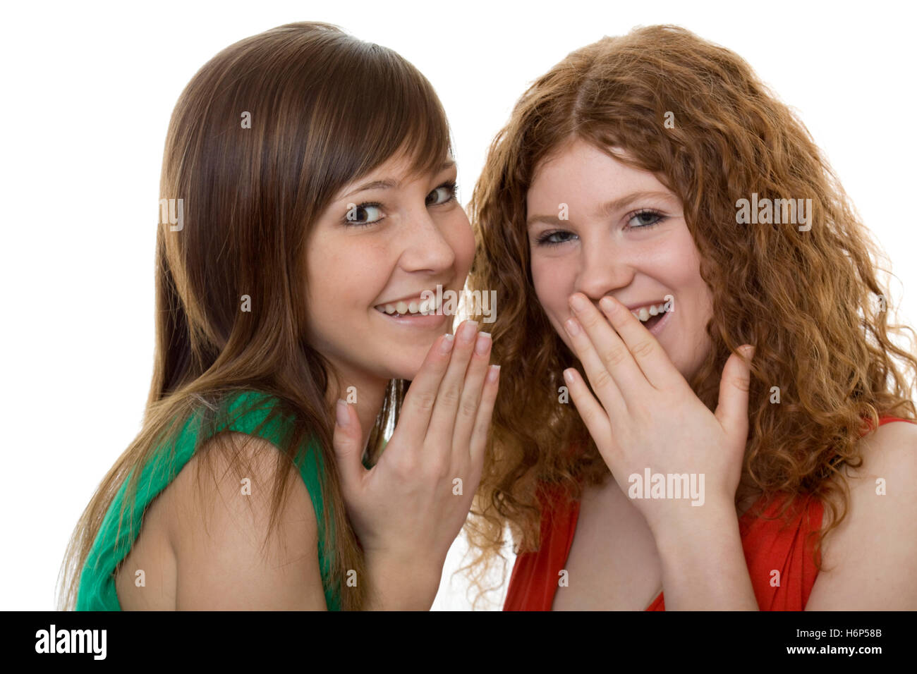 two women with gestures astonishment Stock Photo - Alamy
