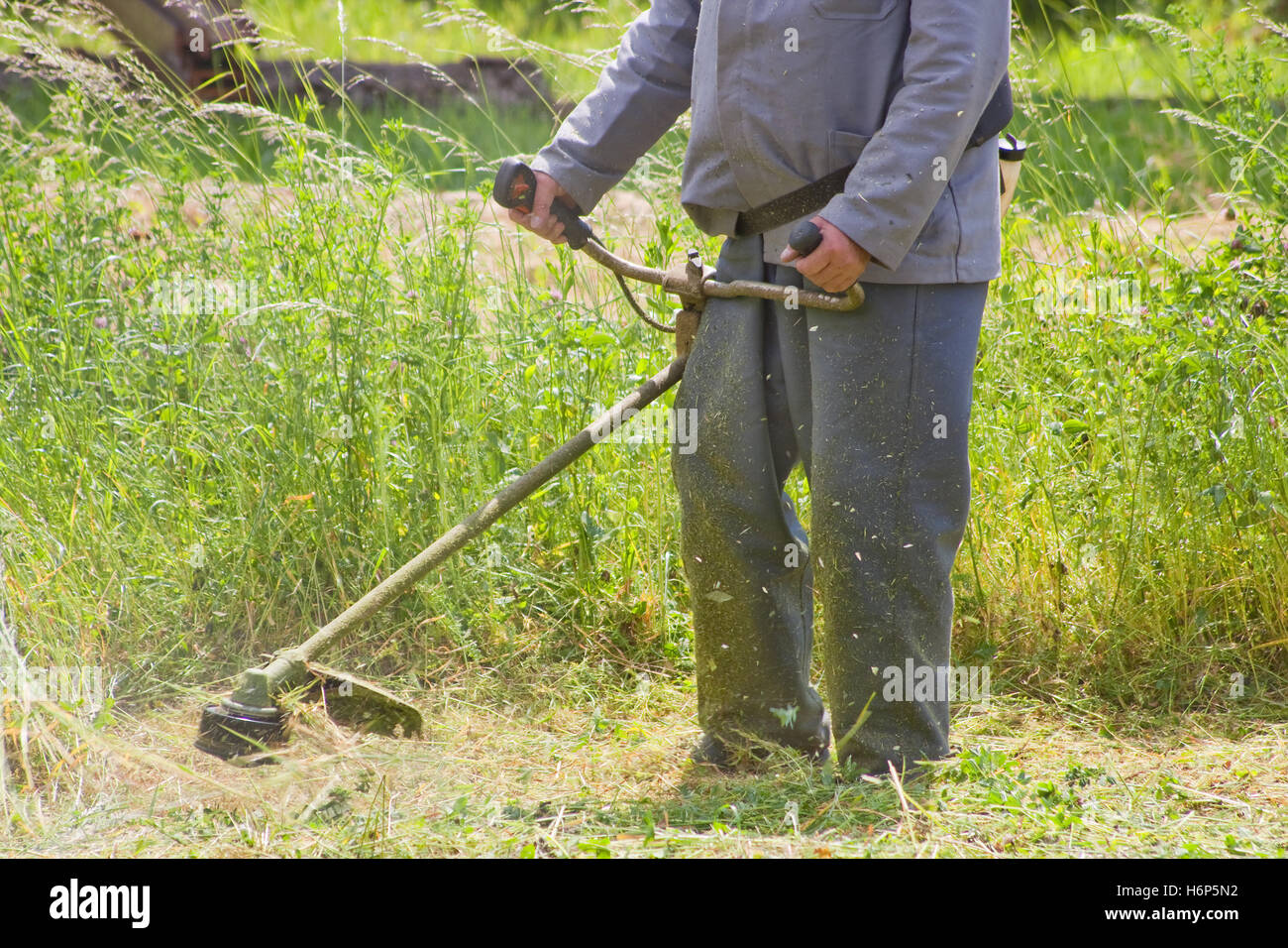 Brushcutter hi-res stock photography and images - Alamy