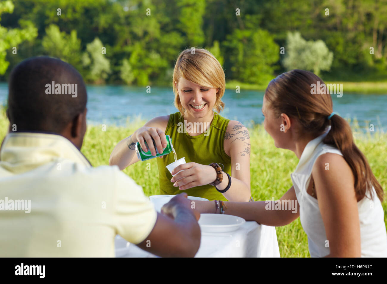 People speaking to each other hi-res stock photography and images - Alamy