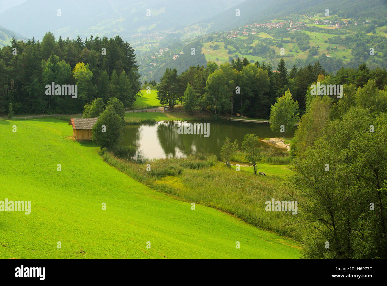 alpen alm - alps pasture 06 Stock Photo - Alamy