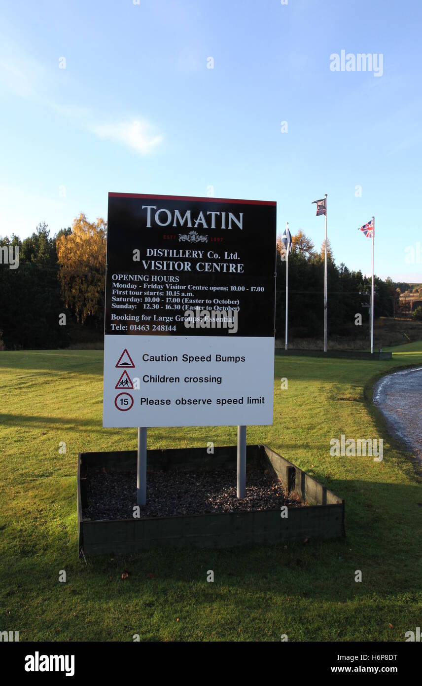 Tomatin Distillery High Resolution Stock Photography and Images - Alamy