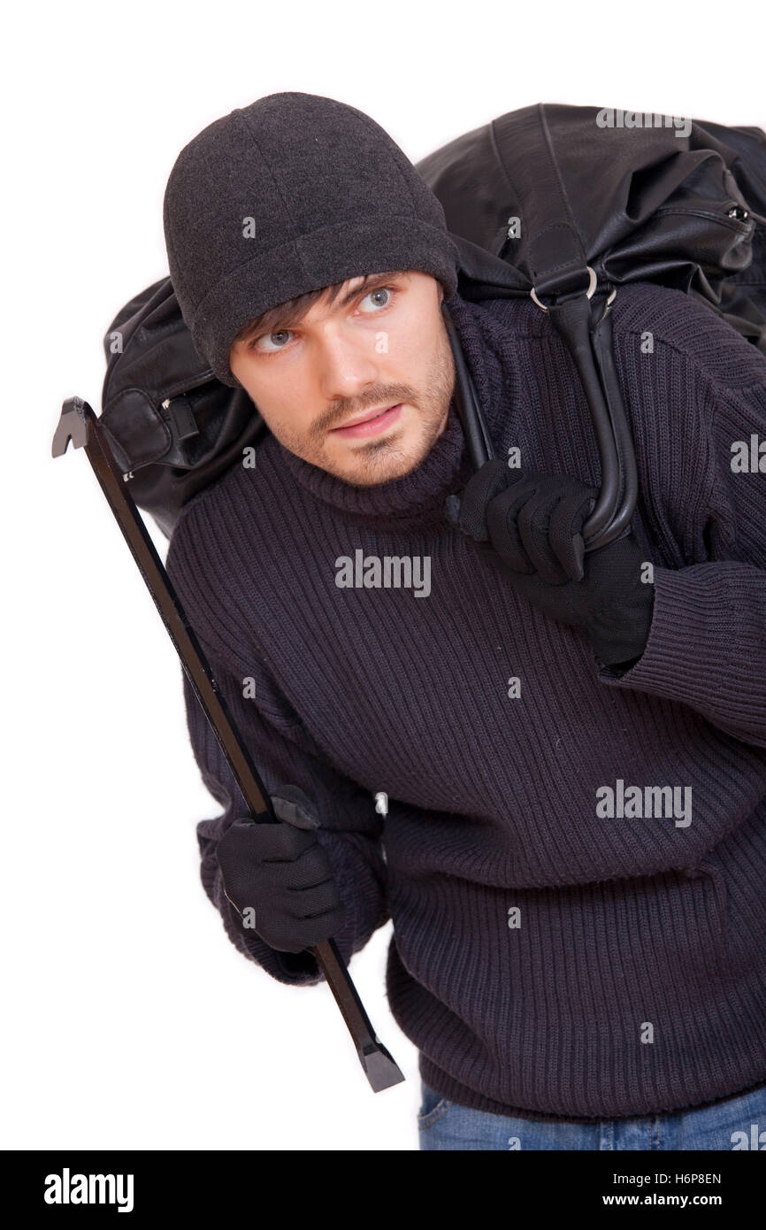 Isolated crowbar hi-res stock photography and images - Alamy