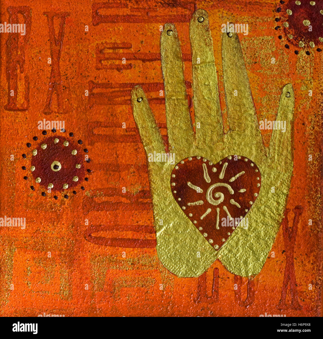 Hand art hi-res stock photography and images - Alamy