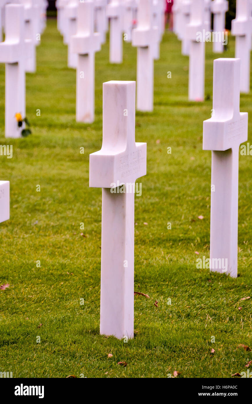 American Cemetery in Normandy Stock Photo - Alamy