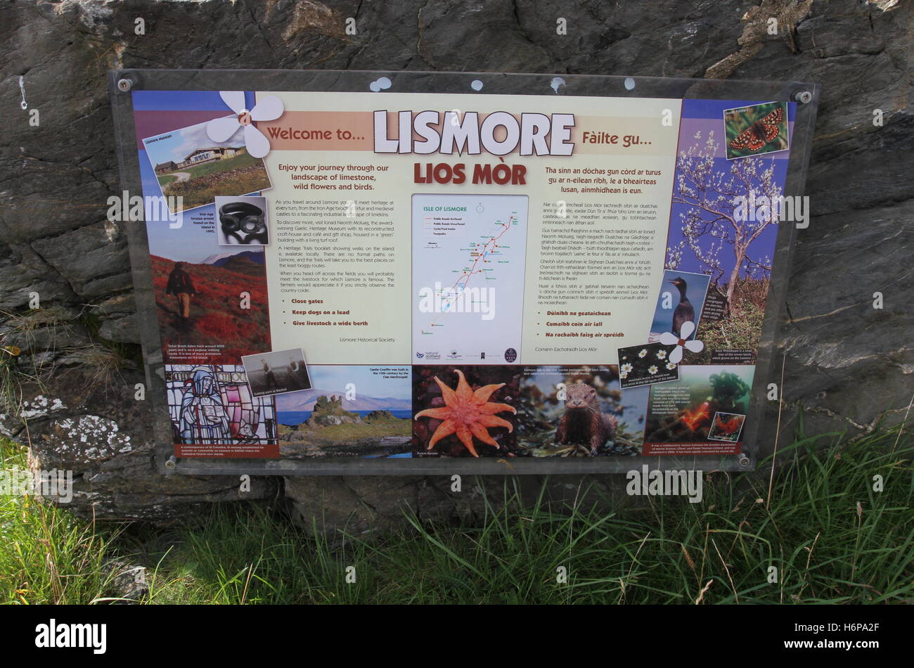 Lismore map hi-res stock photography and images - Alamy