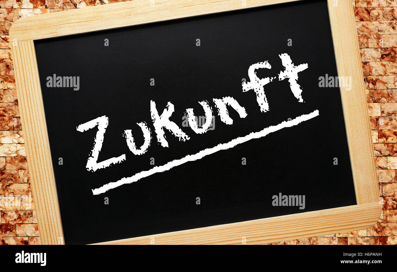 future - concept panel Stock Photo - Alamy