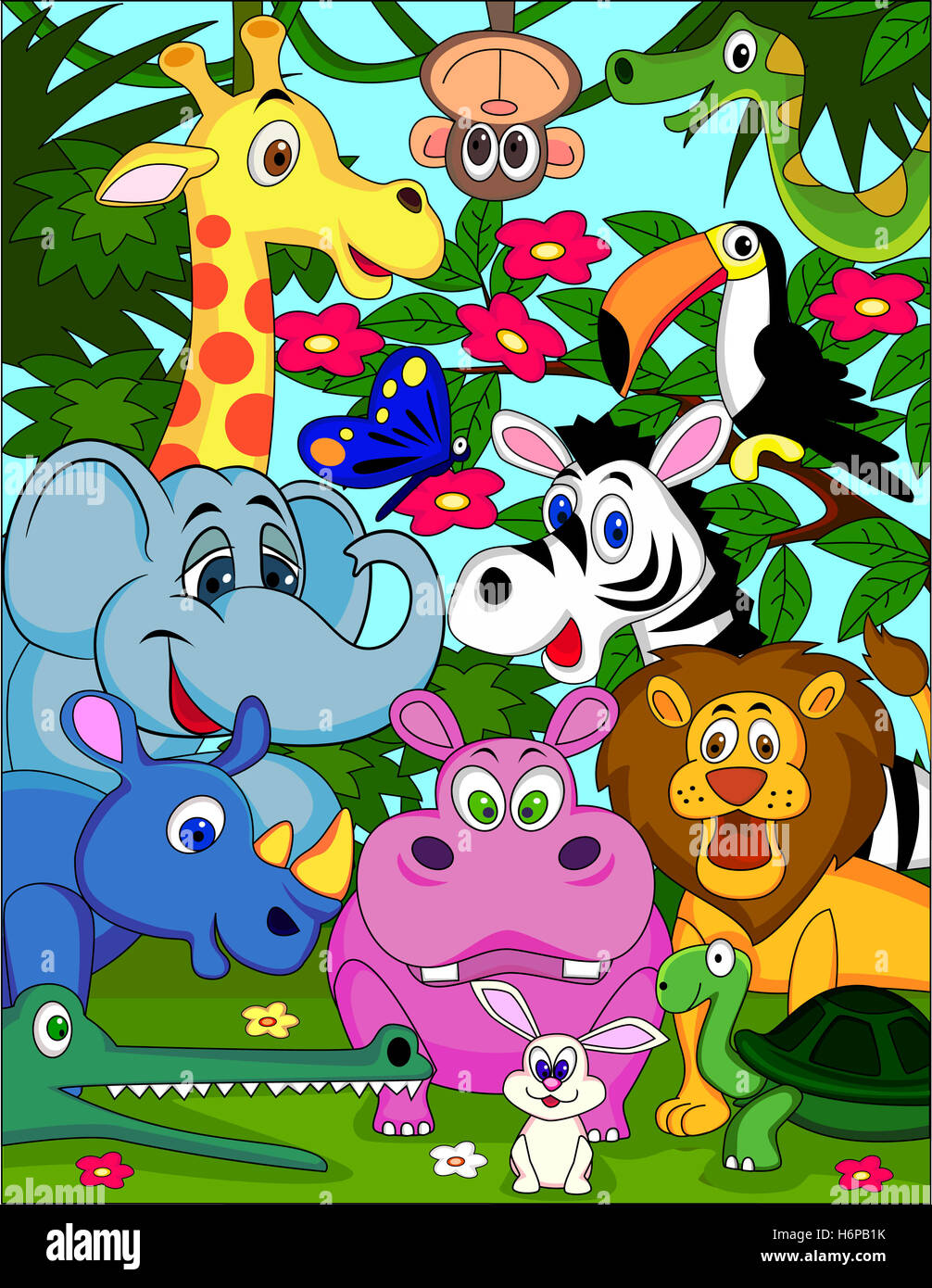 Laughing Animals Animated