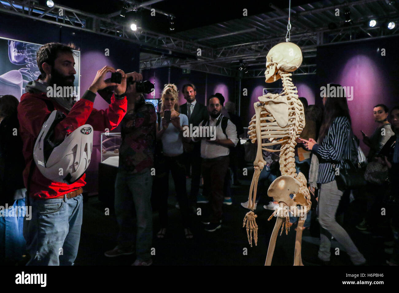 Real bodies exhibition hi-res stock photography and images - Alamy