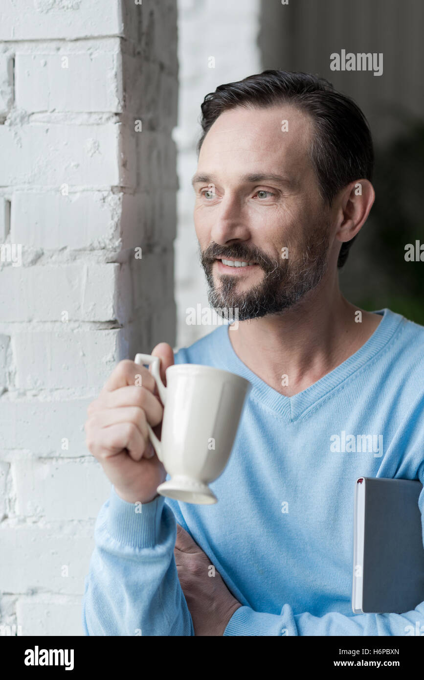 Man enjoying alone time hi-res stock photography and images - Alamy