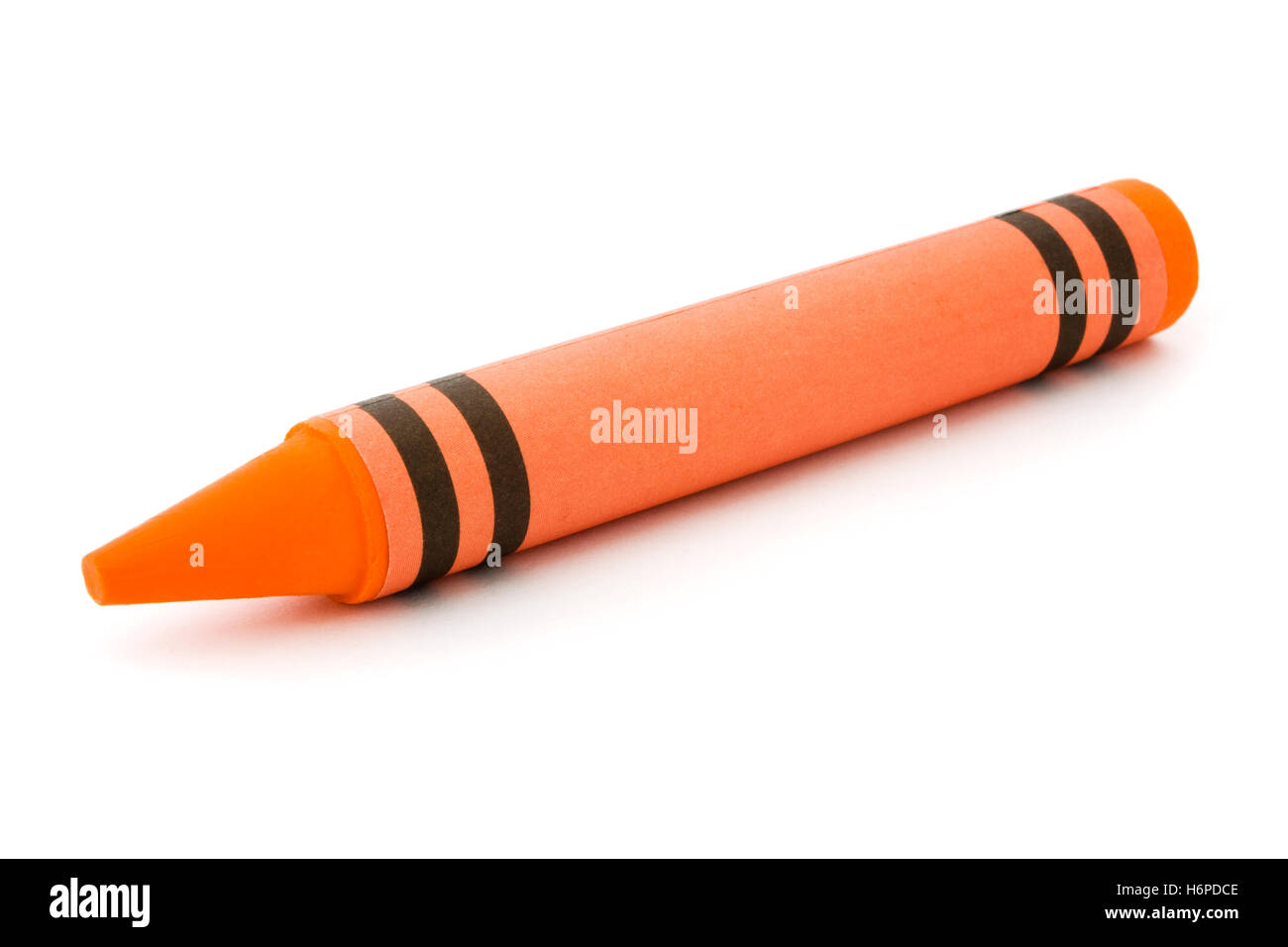 Orange crayon hi-res stock photography and images - Alamy