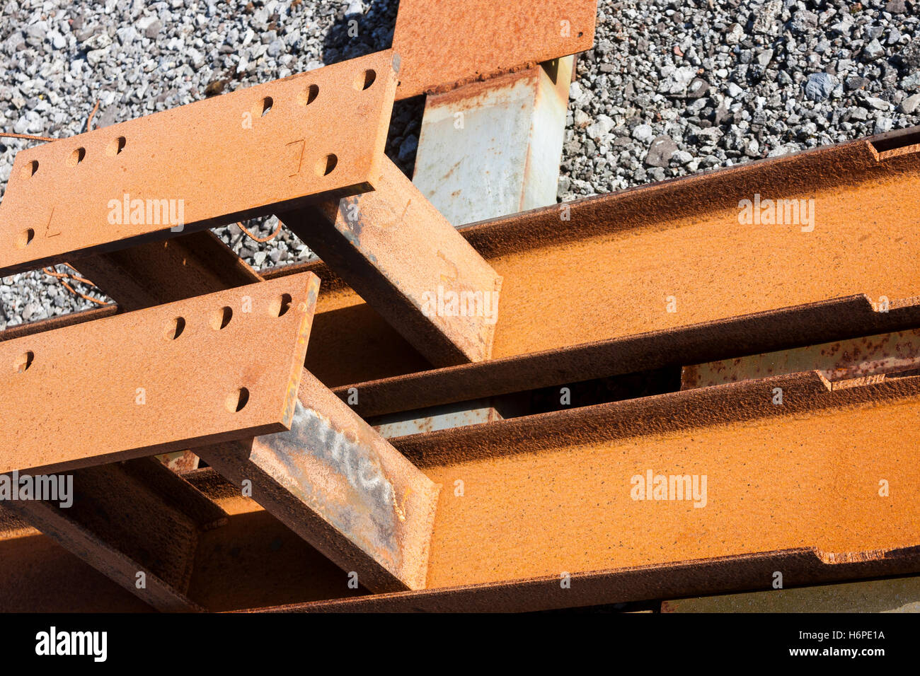 Steel beams girders hi-res stock photography and images - Alamy