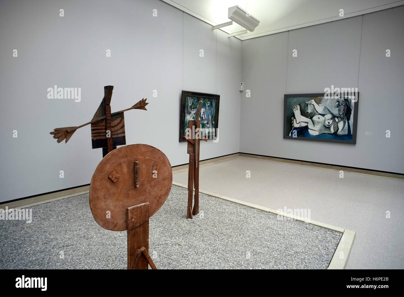 The Picasso room of the Stuttgart State Gallery Stock Photo - Alamy