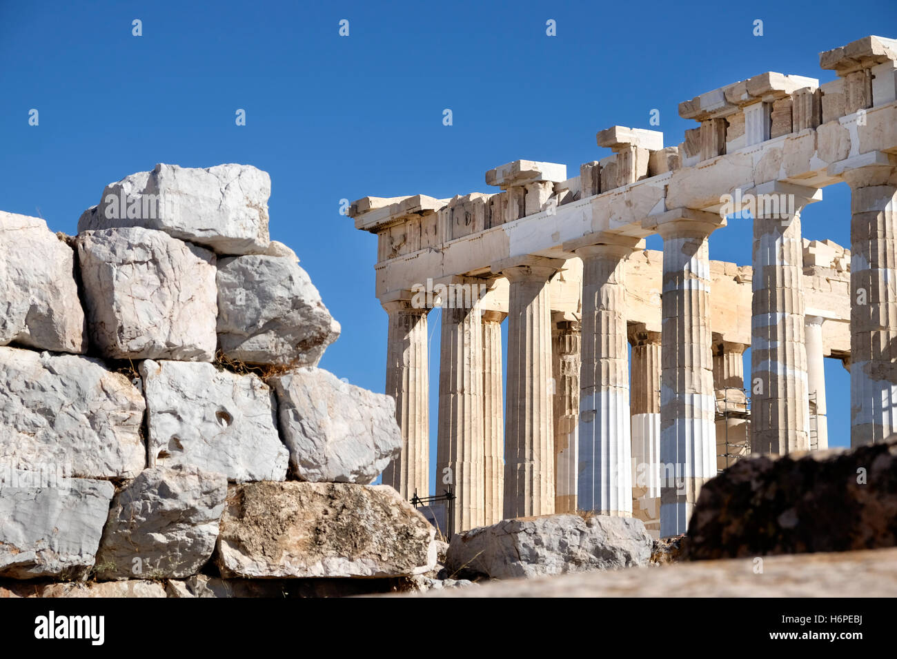 The Parthenon at Acropolis, Athens Greece Stock Photo - Alamy