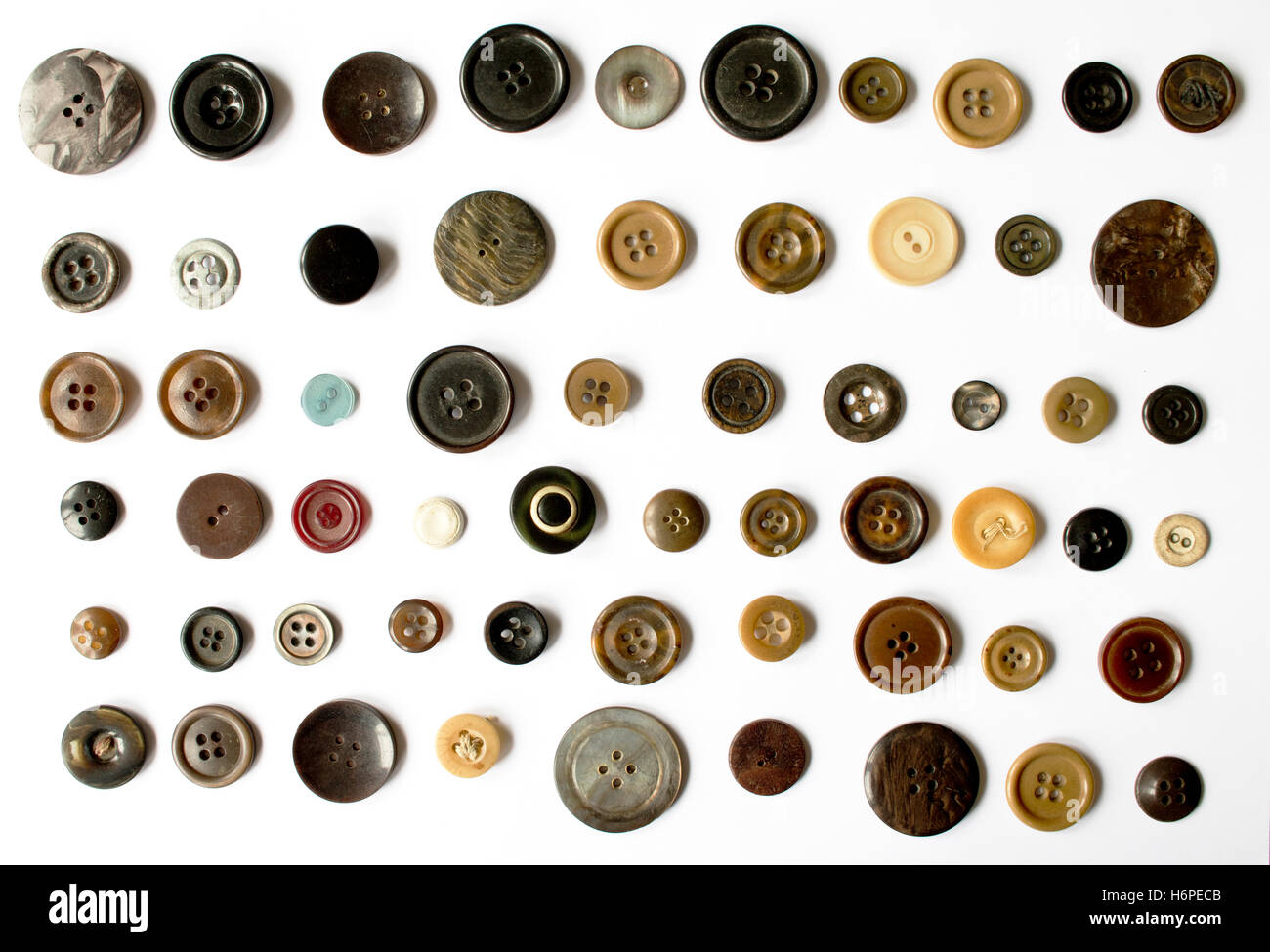 Mixed Collection of Buttons Stock Photo - Alamy