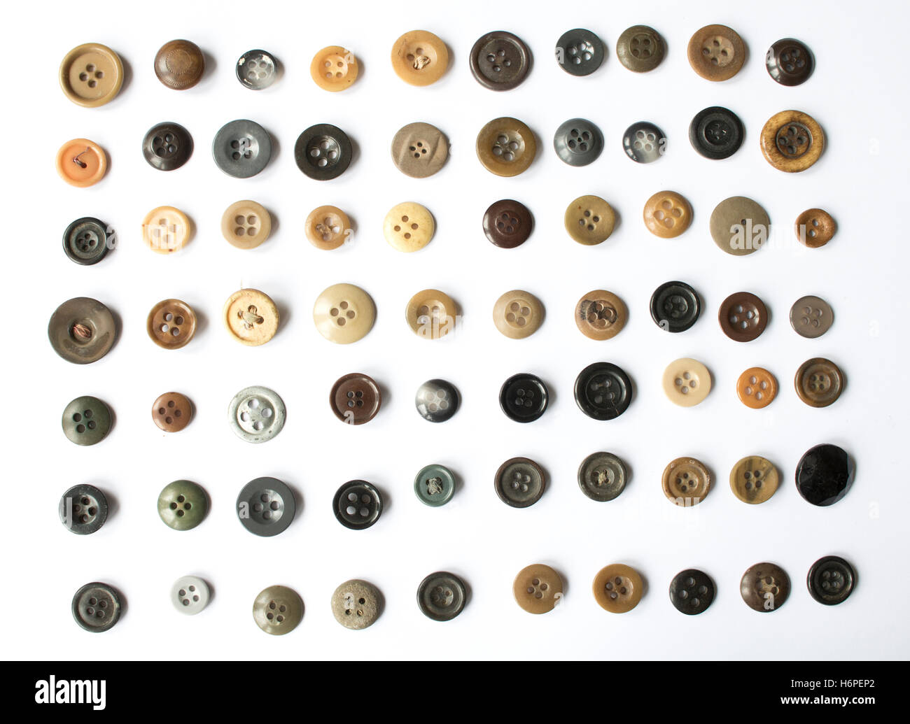 Mixed Collection of Buttons Stock Photo - Alamy