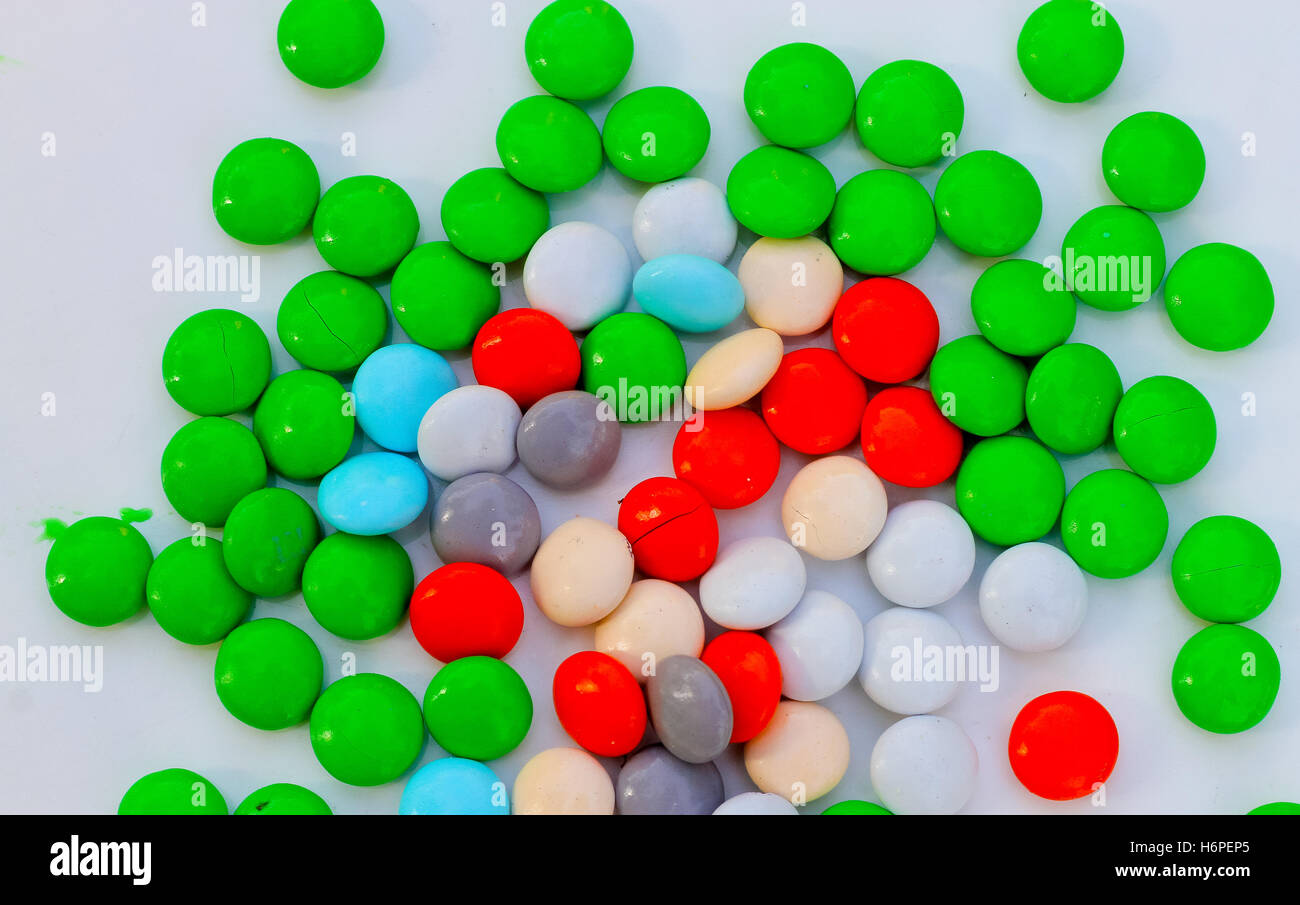Candy colorful chocolate coated candy Stock Photo - Alamy