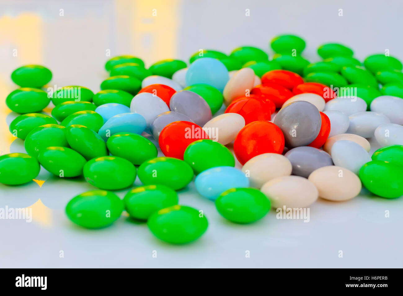 Candy colorful chocolate coated candy Stock Photo - Alamy