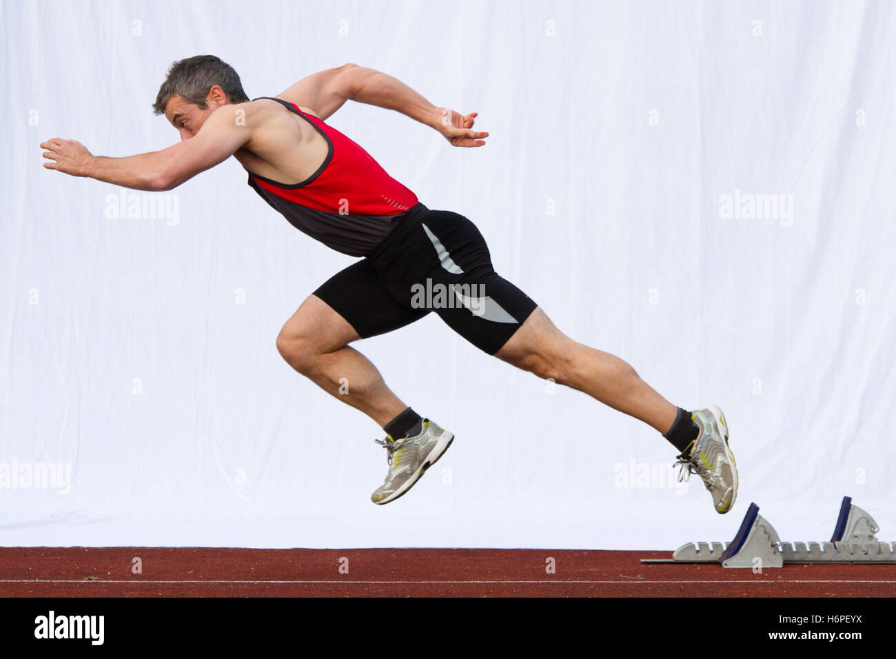 Sprint start isolated hi-res stock photography and images - Alamy