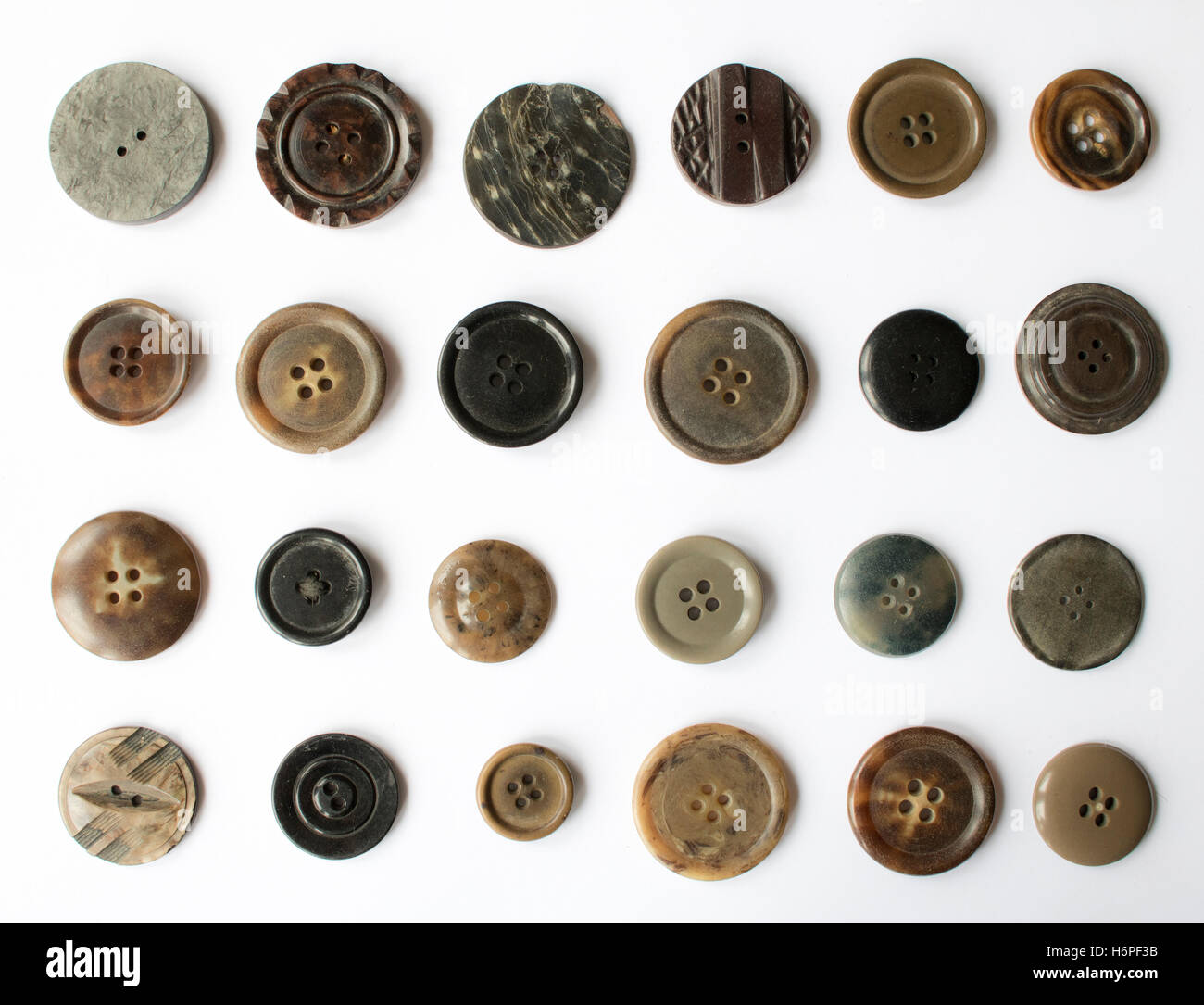 Mixed Collection of Buttons Stock Photo - Alamy