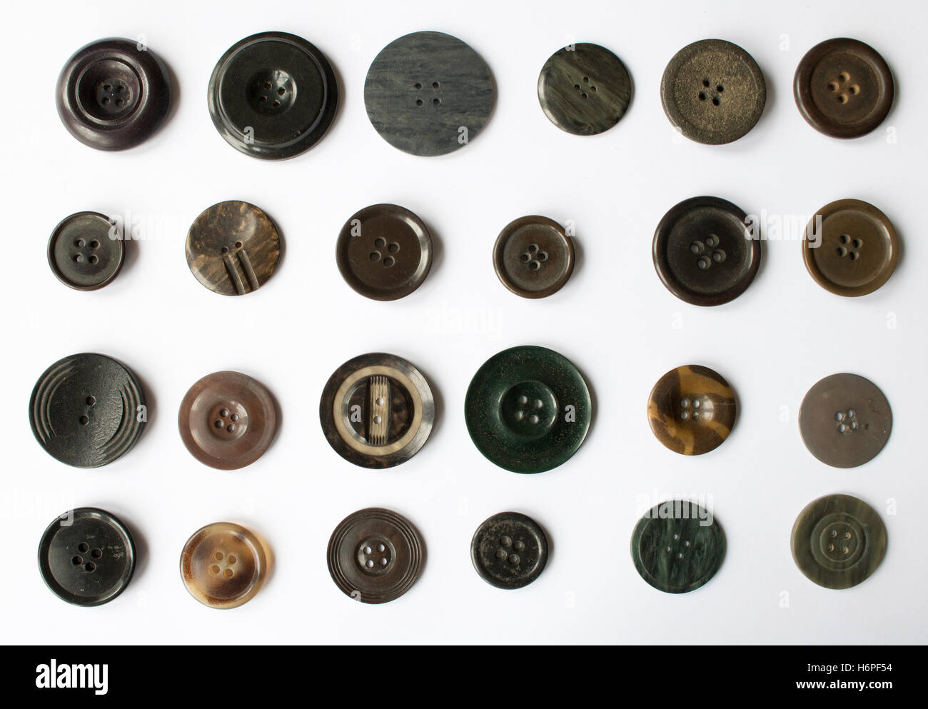 Mixed Collection of Buttons Stock Photo - Alamy